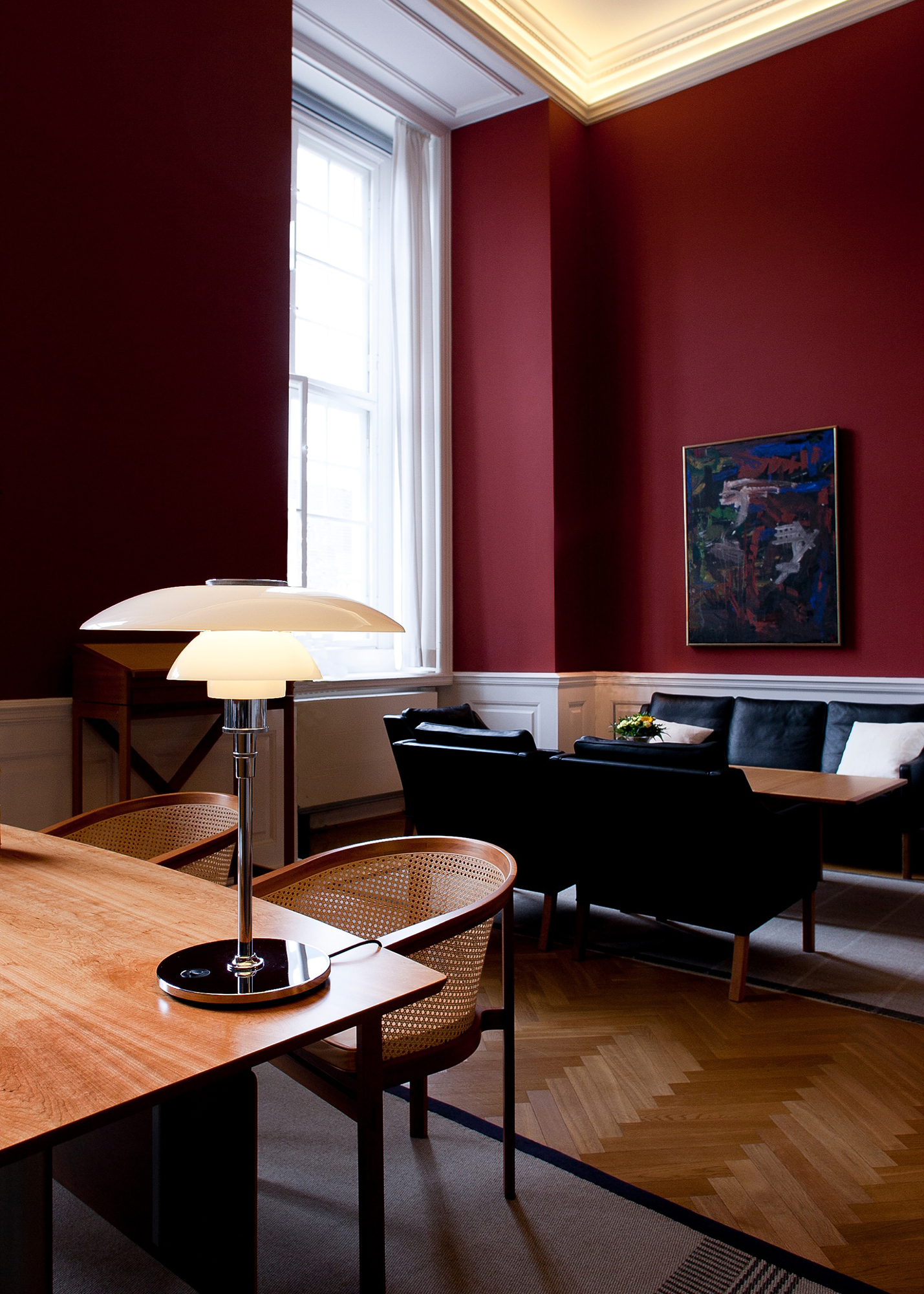 Louis Poulsen PH 4½-3½ Lasi pöytävalaisin » Wilma Interiör