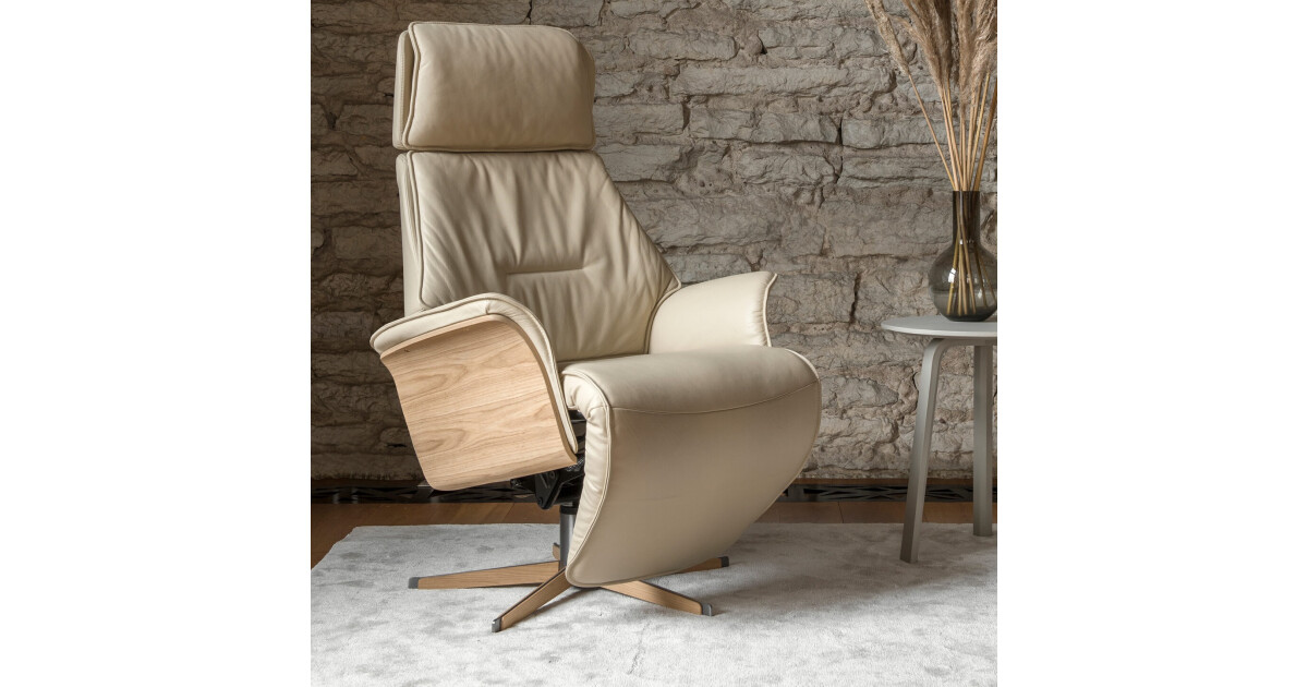 Sähkösäätöinen mekanismi-nojatuoli CHARM LUX nahka » Wilma Interiör