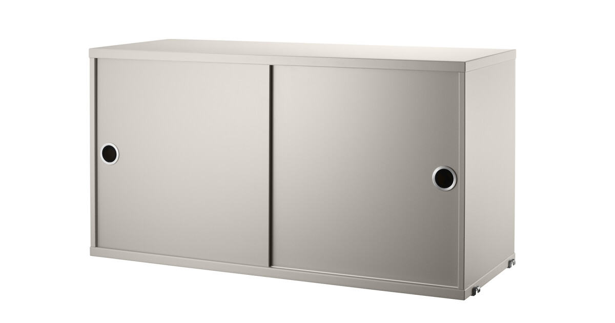 String SYSTEM kaappi 78x30 beige » Wilma Interiör