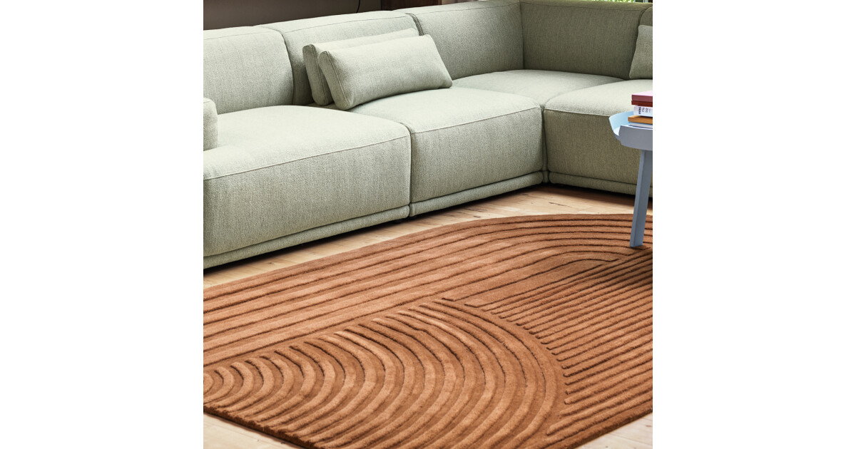 Muuto RELEVO matto, burnt orange » Wilma Interiör