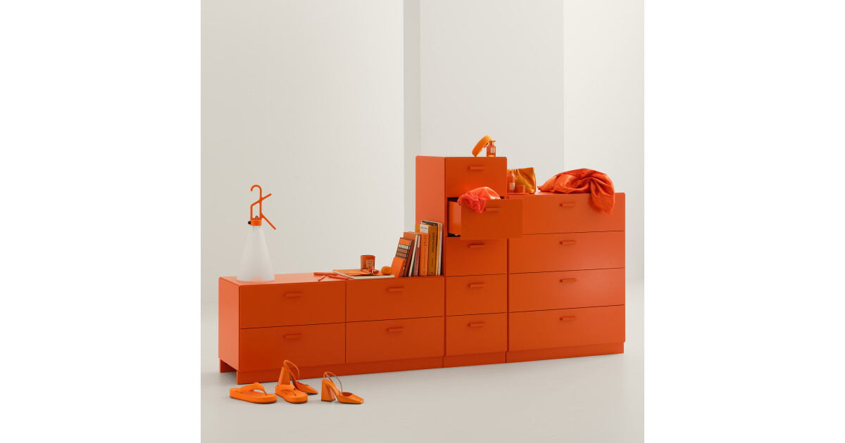 String RELIEF yhdistelmä M+K+L, oranssi » Wilma Interiör