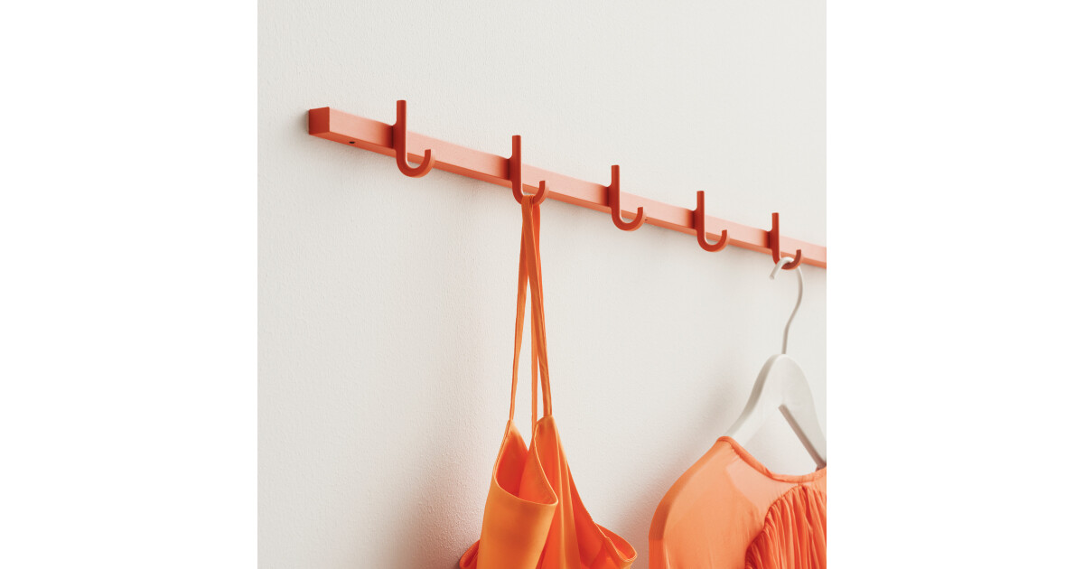 String RELIEF seinänaulakko 41 cm, valkoinen » Wilma Interiör