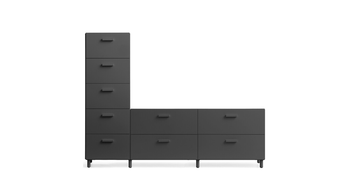 String RELIEF yhdistelmä K+M, harmaa » Wilma Interiör