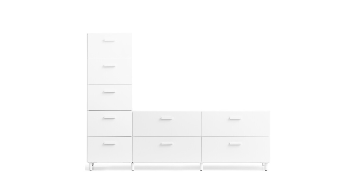 String RELIEF yhdistelmä K+M, valkoinen » Wilma Interiör