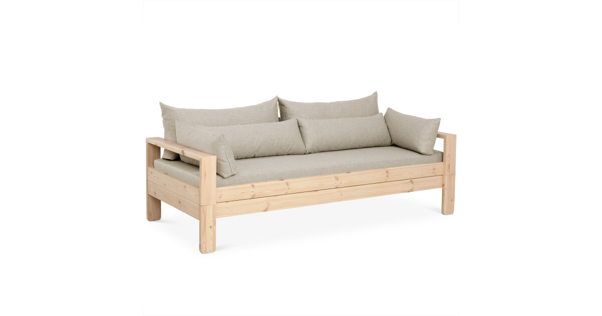 Tapio Anttila Collection KAIKU bäddsoffa, beige » Wilma Interiör